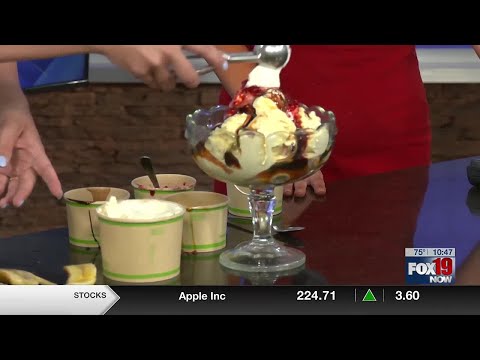 National Ice Cream Day poster contest from Aglamesis Bros.