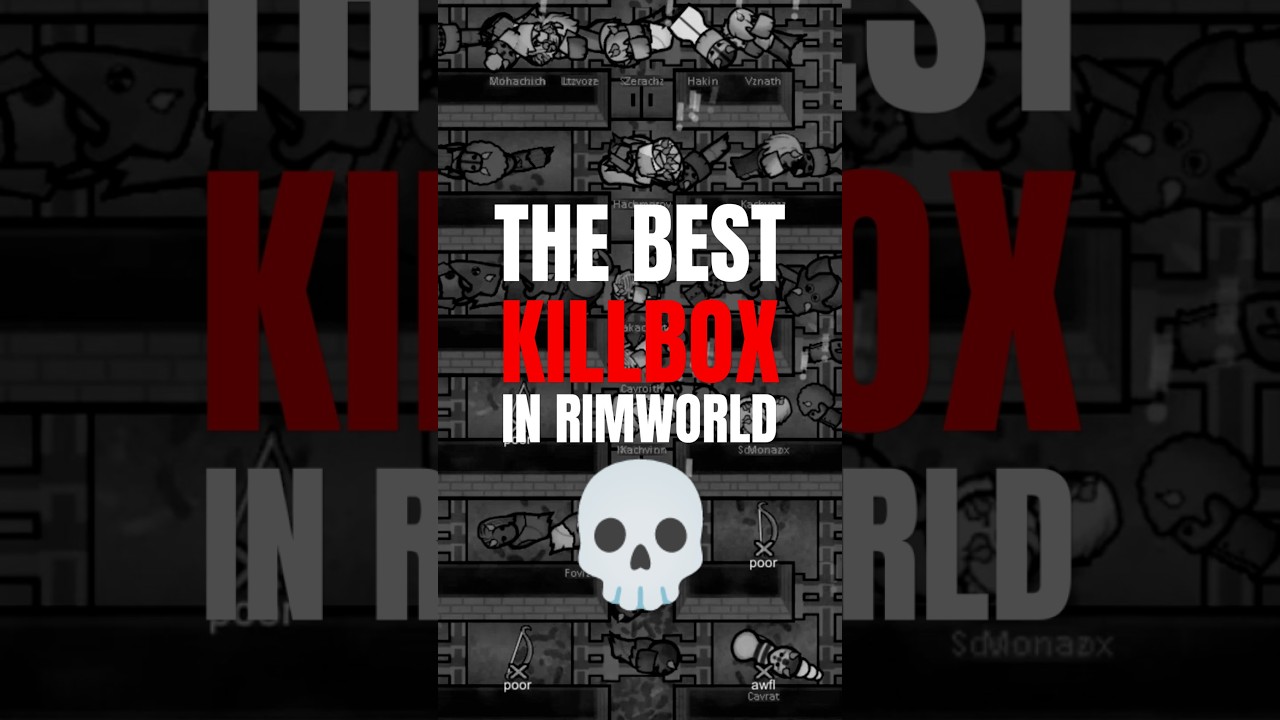 The Best Killbox in Rimworld #rimworld #gaming #gameplay #shorts