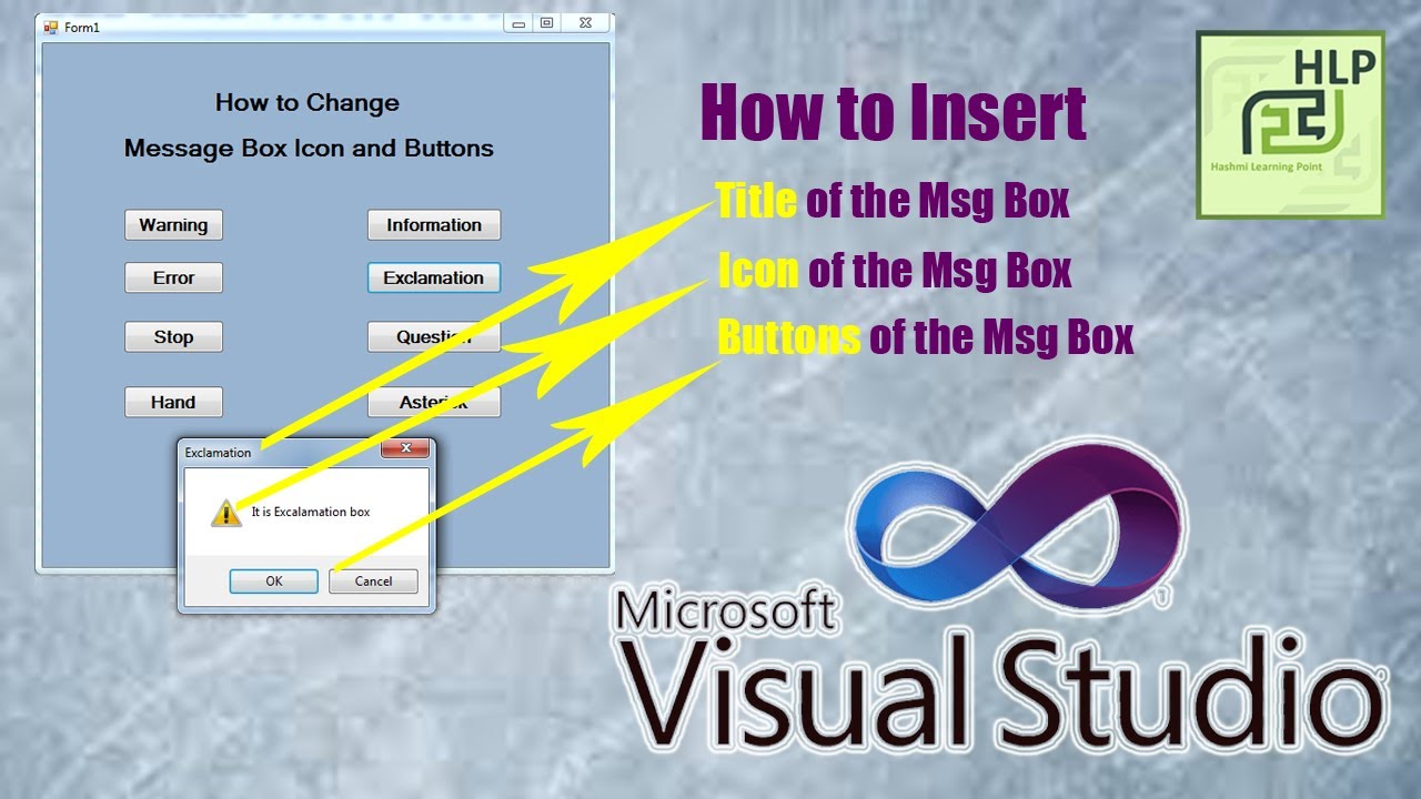 06-VB #MessageBox in VB.Net | #MsgBox Complete | #VB.Net #tutorial for beginners | S. Muhammad Adnan