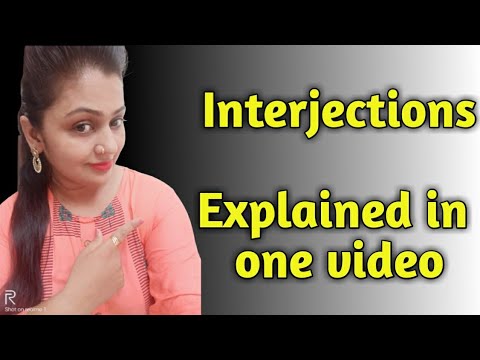 Interjections | Parts Of Speech#7 | Easy Way To learn With Preeti |