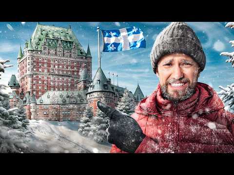I'm exploring QUEBEC in WINTER!