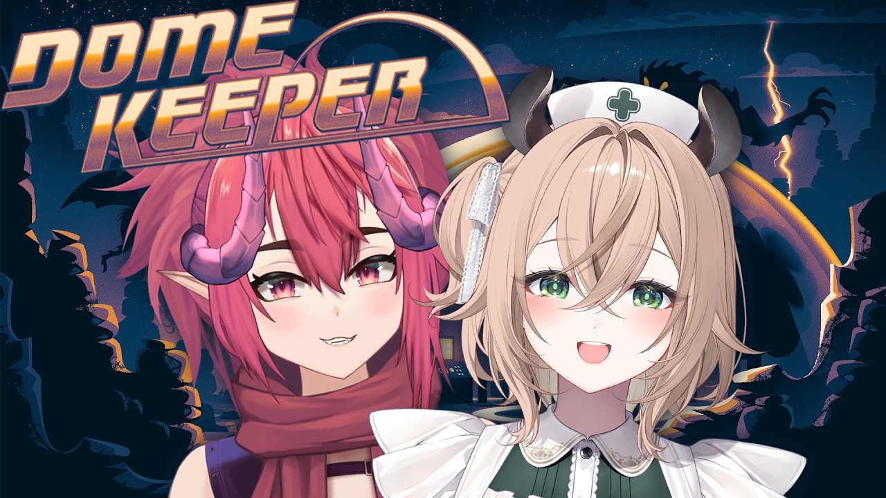 【Dome Keeper】 One of my favorite roguelikes got a multiplayer update! With @grapechann !!