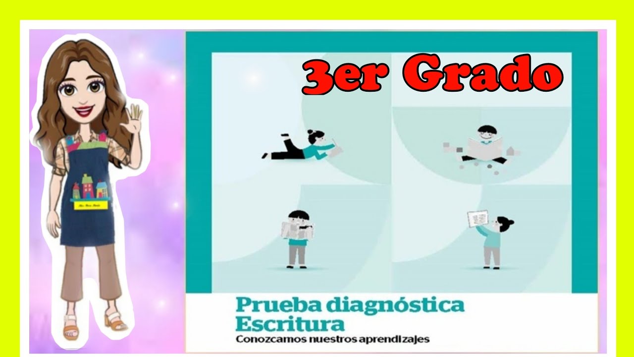 PRUEBA  DIAGNÓSTICA  ESCRITURA - 3ER GRADO