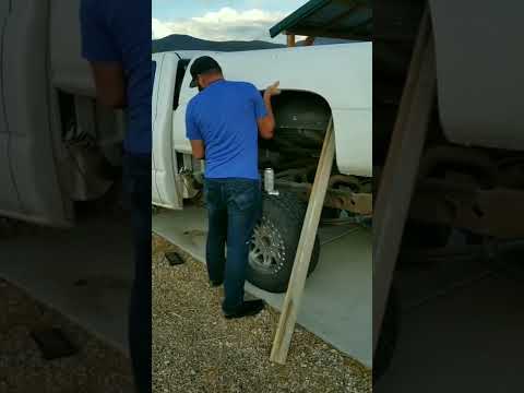 Saftey Second....or third. Chevy Silverado Fuel pump hack. No need to drop the tank