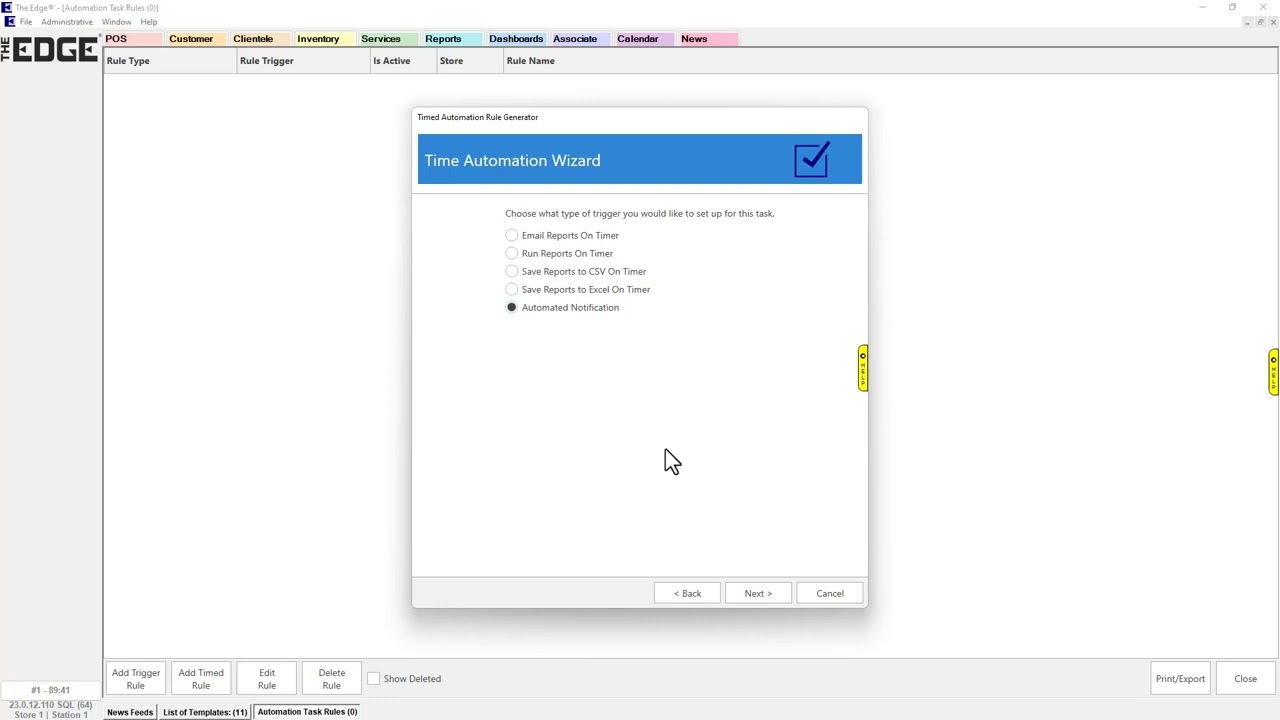 Automated Notifications: Creating Automation Notification Rules