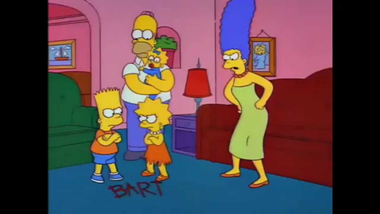 The Simpsons: Bart, Lisa, and Maggie's First Word