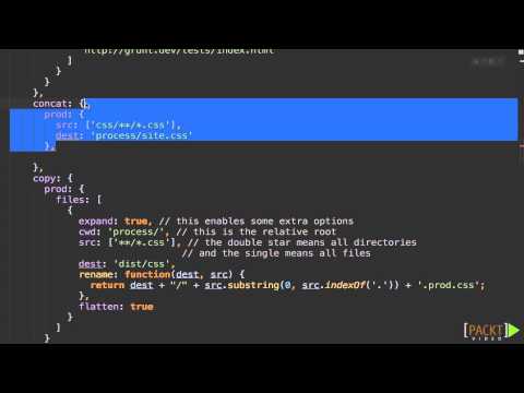 Learn Introducing Grunt The JavaScript Task Runner Creating a Deployment Package | packtpub com ...