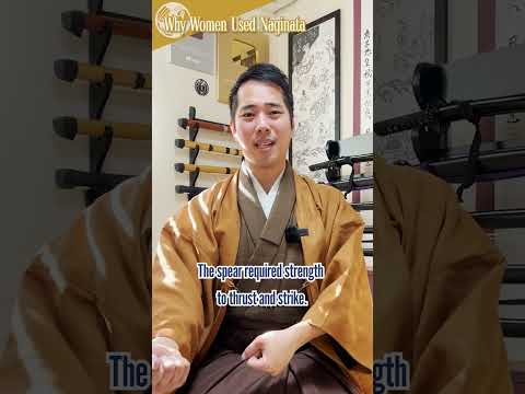 Why Women Used Naginata (Japanese Pole Weapon) #Shorts