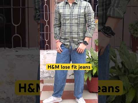 H&M loose fit jeans for men | Hindi