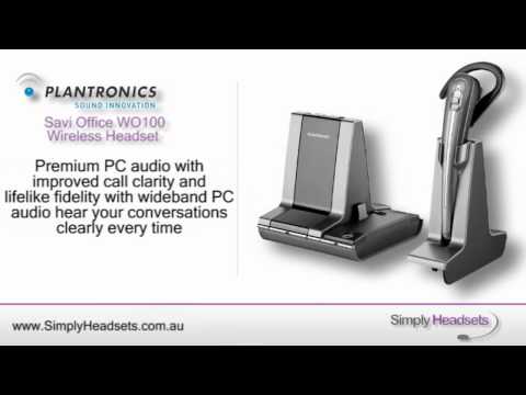 Plantronics Savi WO100 Wireless Headset Products | unrazedtraik