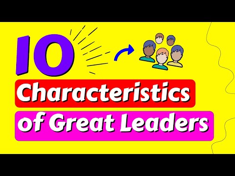 Characteristics of a LEADER | WELLNESS in Life