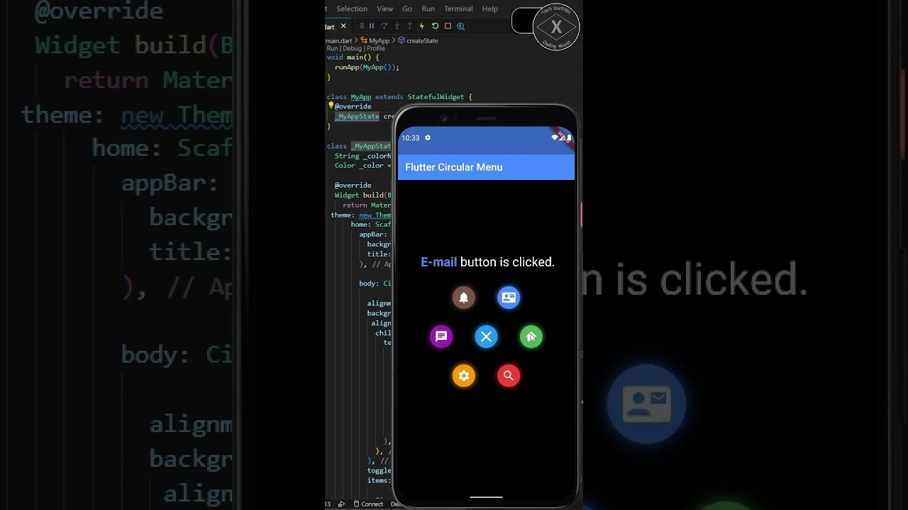Flutter Circular Menu || Flutter App || Flutter Tutorial #flutter #flutterapp #plugins