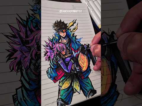 Drawing Koichi & Kazuho β¨οΈ #myheroacademia #anime #drawing