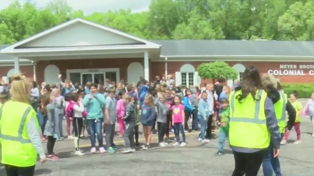 School Evacuation Practice