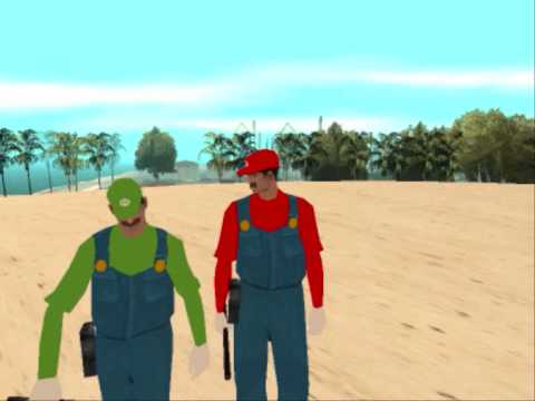 Steam Community :: Video :: Super Mario Bros. Visit GTA San Andreas