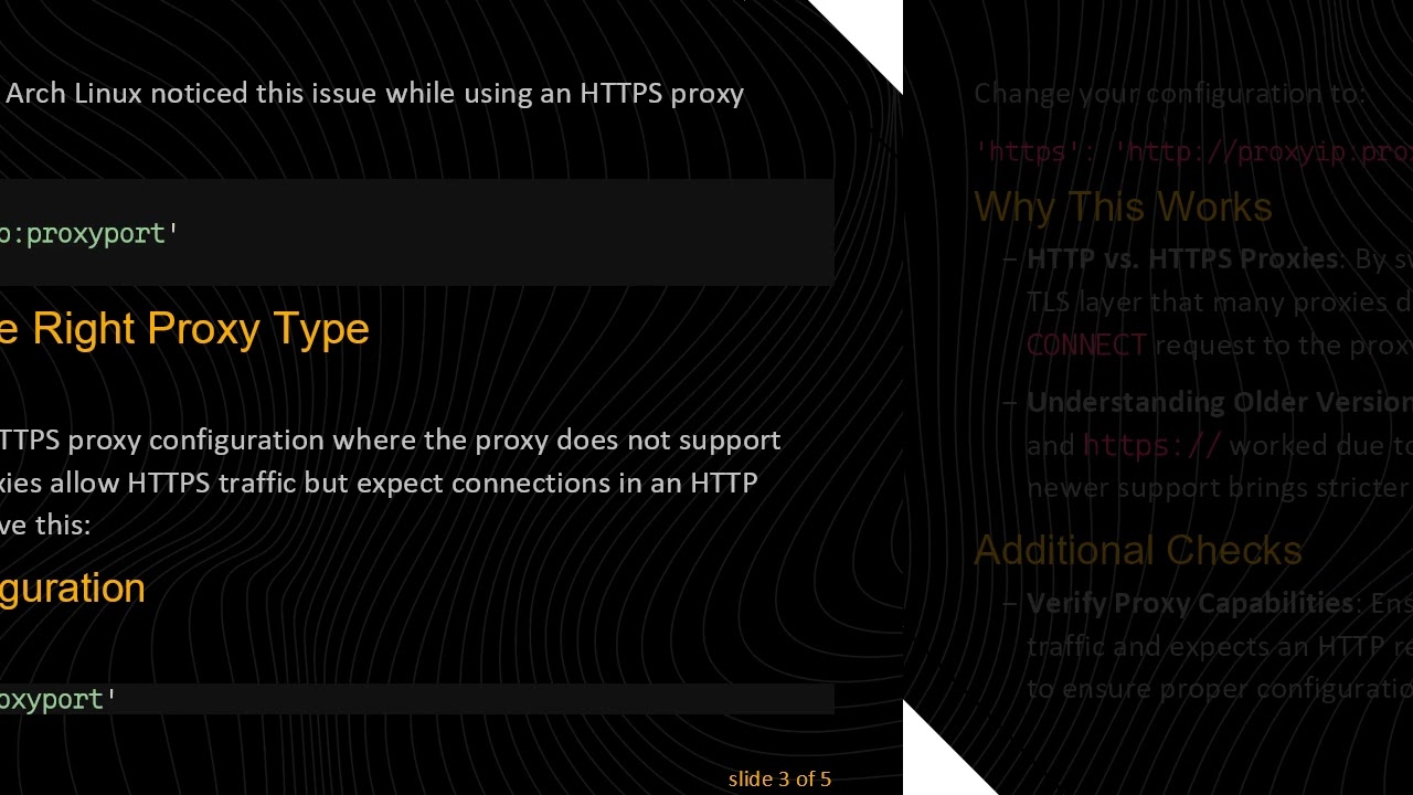 Solving OpenSSL Errors in Python Requests: Understanding HTTPS Proxy Issues