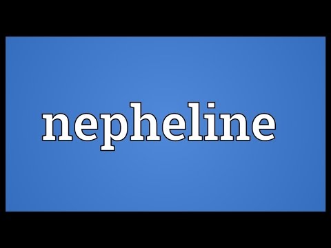 Nepheline Meaning