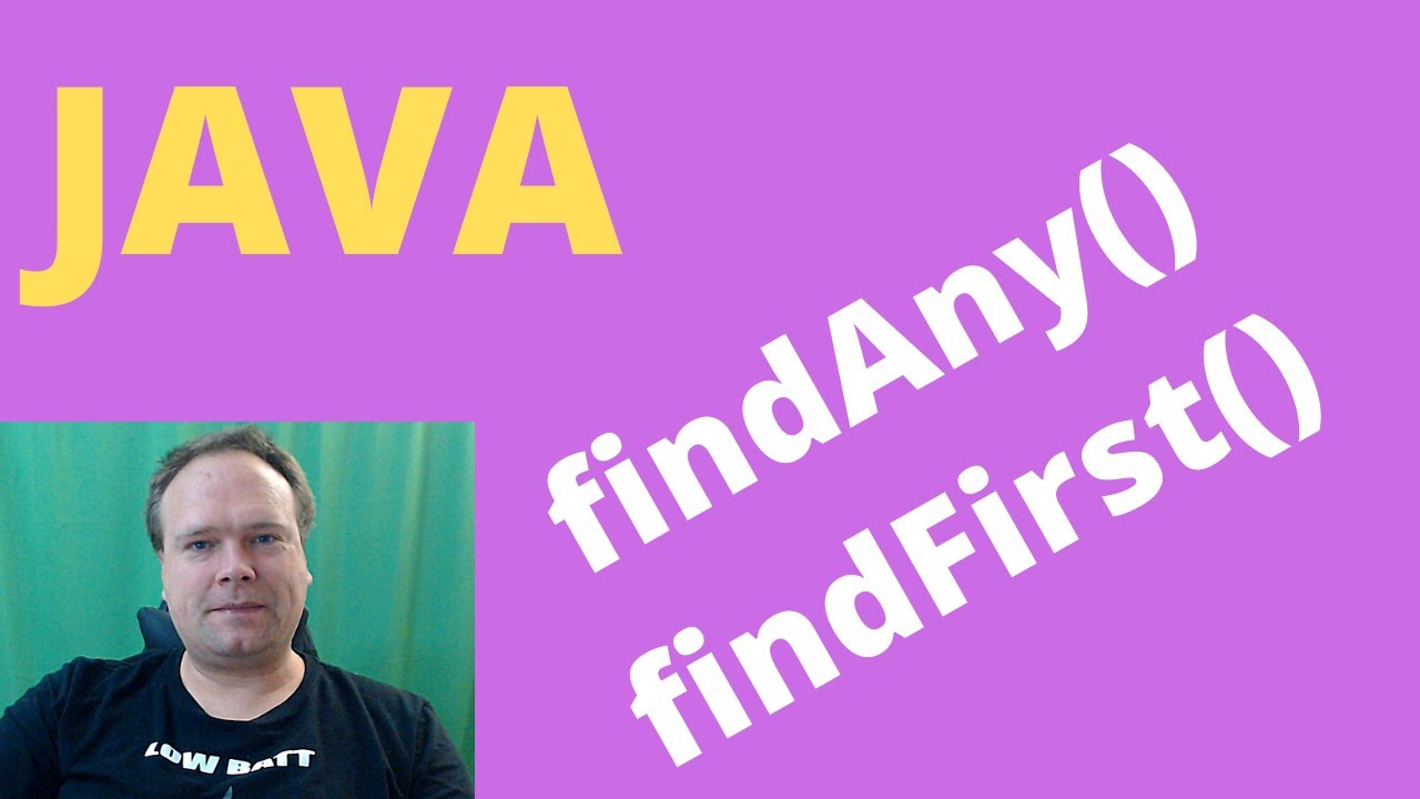 Java List Stream findAny and findFirst parallelStream