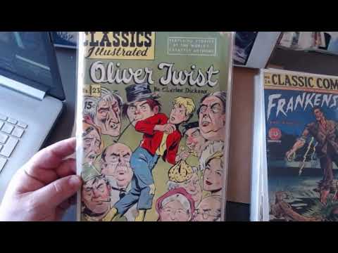 Classics Illustrated Full Run (1-169) plus some extras. Not for the faint of heart.