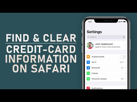 How To Find & Delete Saved Credit Cards for Safari on iPhone