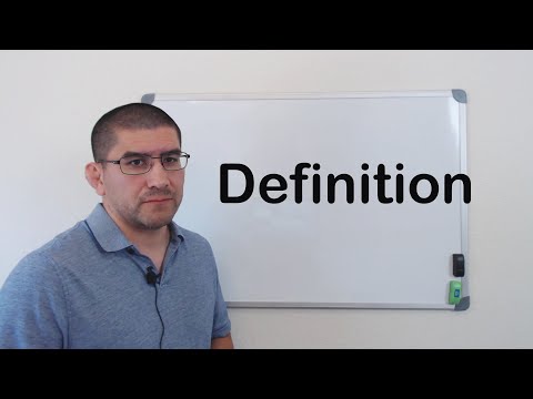 Definition