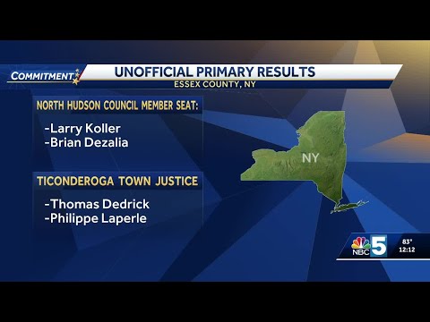 Unofficial results after NY Primary Day in the North Country