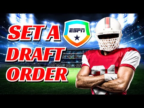 How to Set Draft Order in ESPN Fantasy Football (Step-by-Step)