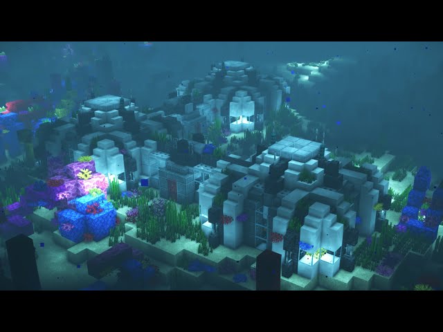 Sci Fi Build Underwater Base Tutorial Minecraft Map