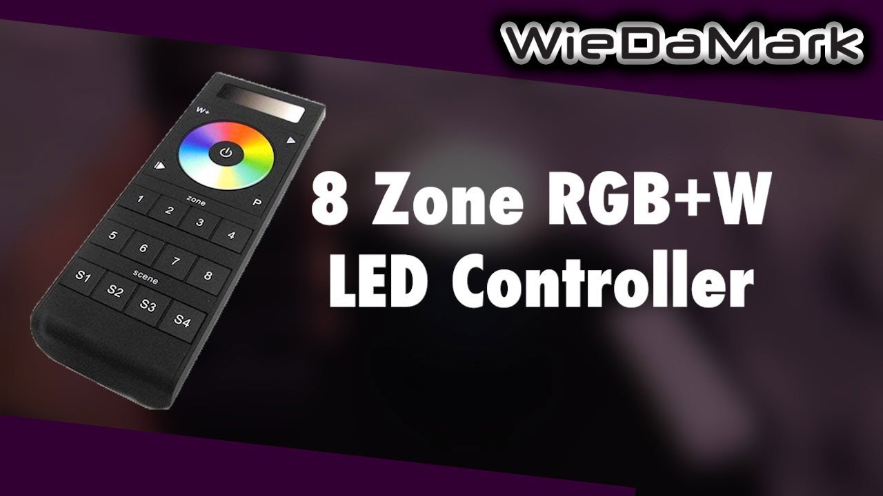 8 Zone RGB+W LED Controller