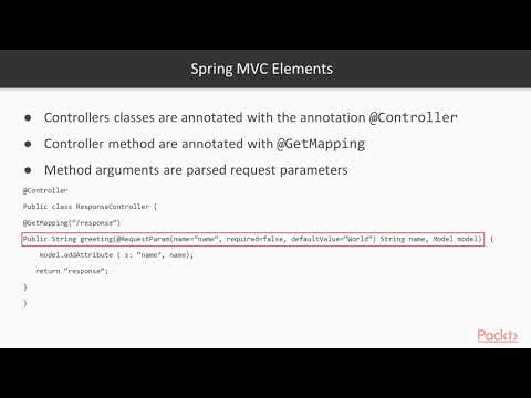 Learn Building Web Services with Java Network Programming Spring Web Programming | packtpub com ...