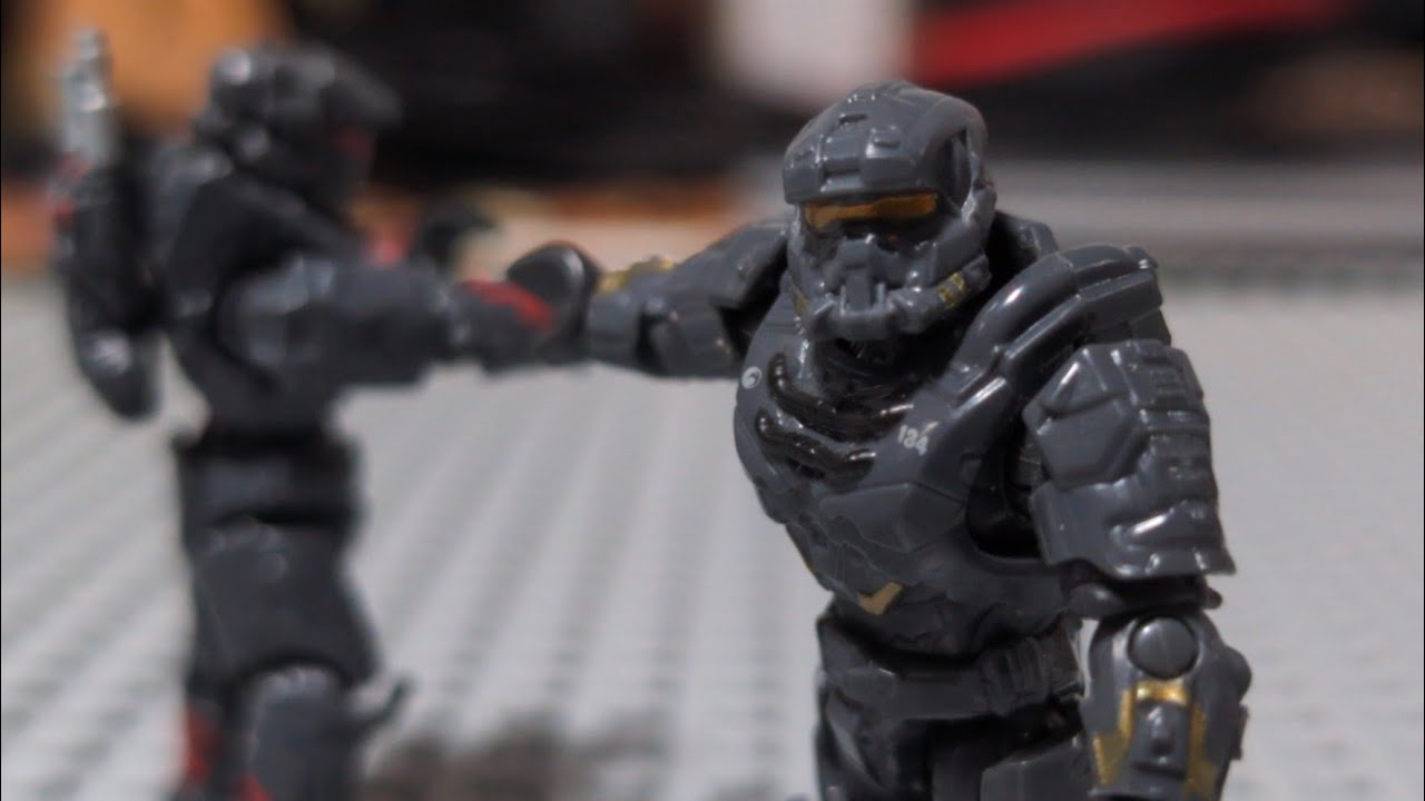 Animation test compilation (Halo Mega Construx Stop-Motion)