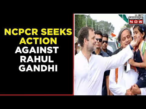 NCPCR Seeks Action Against Rahul Gandhi For Using Children As Political Tools | English News