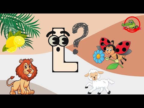 Learn with Mr. Croc - Letter L in the Alphabet