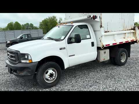 2004 Ford F-350 4x4 DUMP