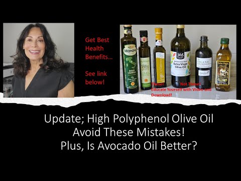 High Polyphenol Olive Oil - Avoid These Mistakes When Buying