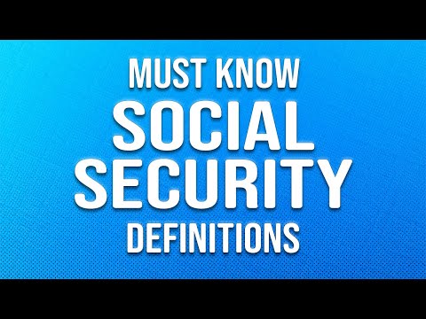 You MUST Know These 4 Social Security Definitions | Retirement | PIA | FRA | FICA