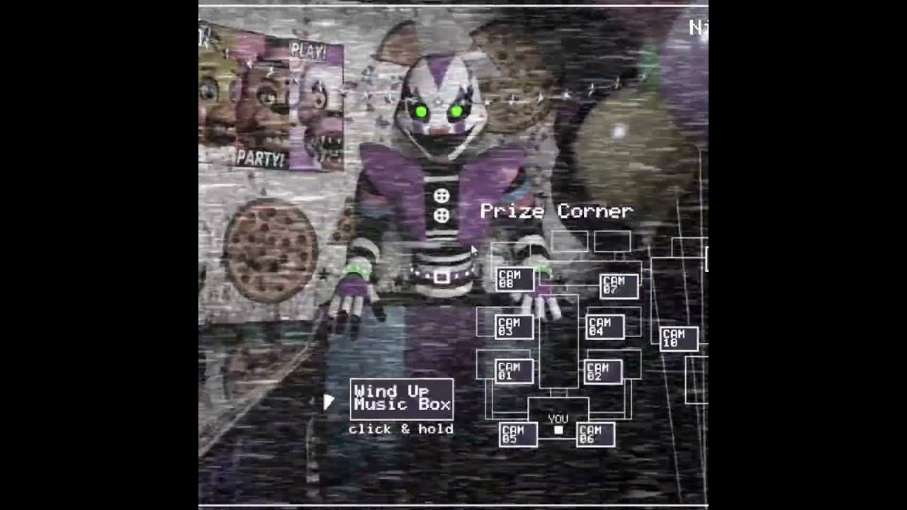 Glamrock Puppet in FNaF 2 (FNaF Jumpscares)