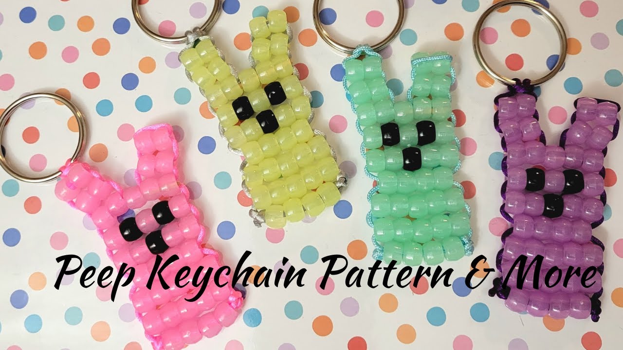 How to Make a Peep Pony Bead Pattern | 90’s Easter Craft