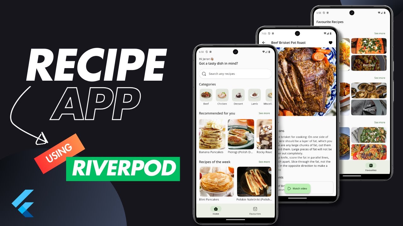 Master Flutter: Build a Recipe App From Scratch