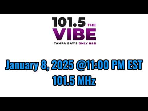 WTBV 101.5 The Vibe Legal ID (St Petersburg , FL)