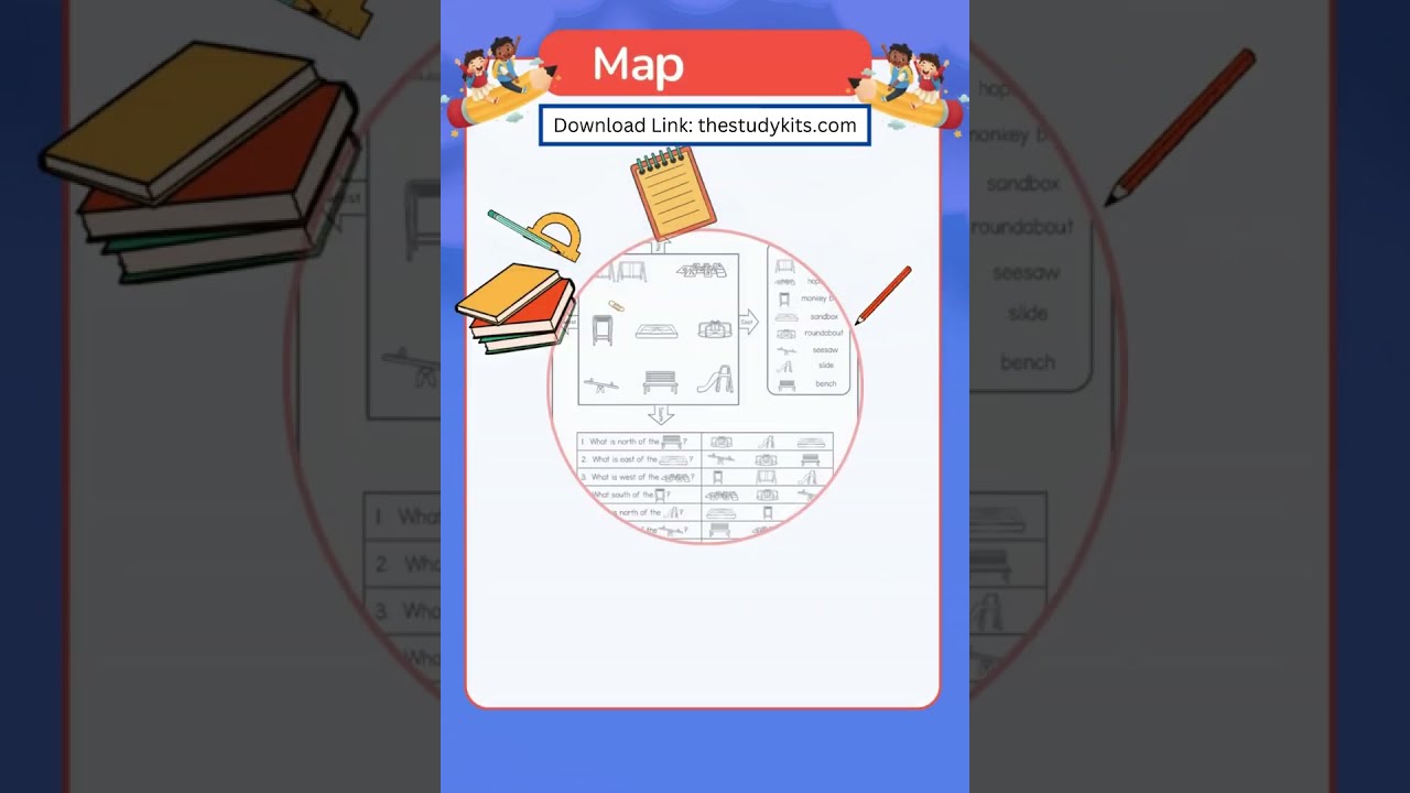 Map Skills Activities for Back to School