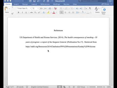 APA Reference goverment report