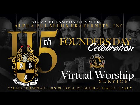 2021 Founders' Day Service – Sigma Pi Lambda Chapter – Alpha Phi Alpha Fraternity, Inc.