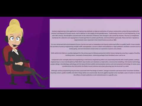 What is SANITARY ENGINEERING? What does SANITARY ENGINEERING mean? SANITARY ENGINEERING meaning