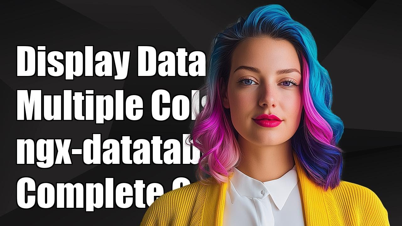 How to Display Multiple Columns from Model in ngx-datatable: A Complete Guide