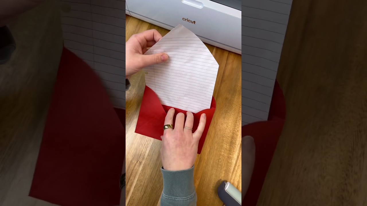 Using my @Cricut Maker 3 to DIY my Camp Themed Wedding Invitations! #diy