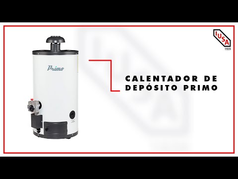 Calentador de Deposito 38 L Gas L.P. blanco Iusa PRIMO 40 LP | Bodega ...