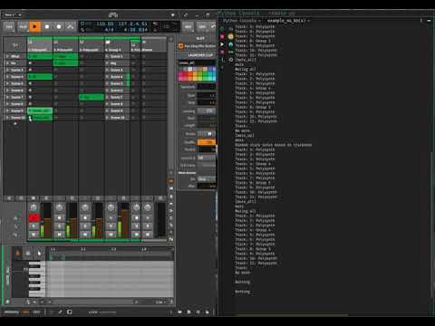 Bitwig 2.5 Python experiment - ClyphX like behavior