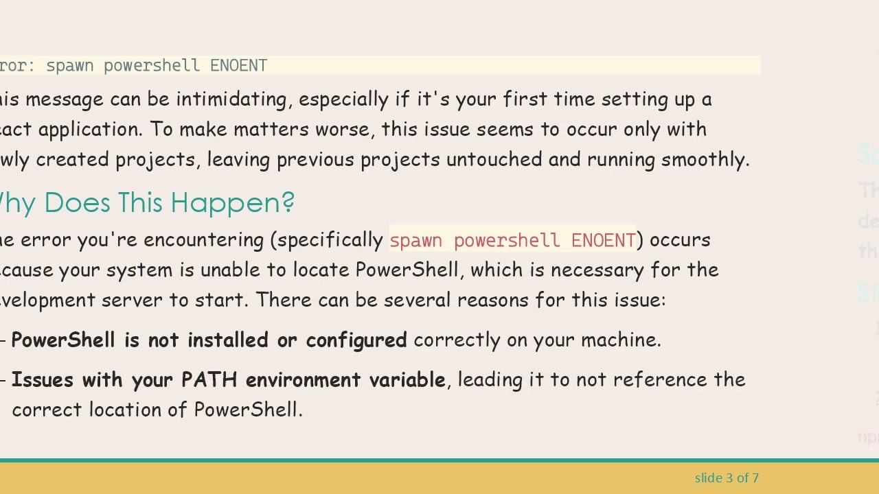 Resolving npm start Issues in New React Apps