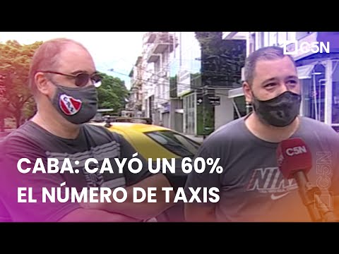 CABA: Cayó un 60% el número de taxis